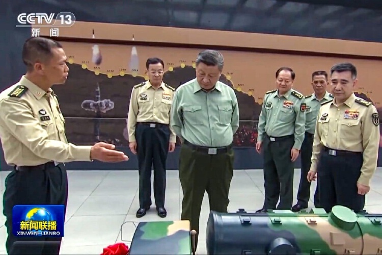 Xi Jinping visit highlights PLA Rocket Force’s key role in Taiwan ...