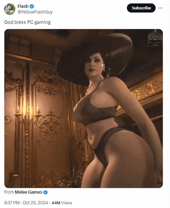 《生化危机8》夫人比基尼Mod再引骂战：夸张身材有错吗？ | Nestia