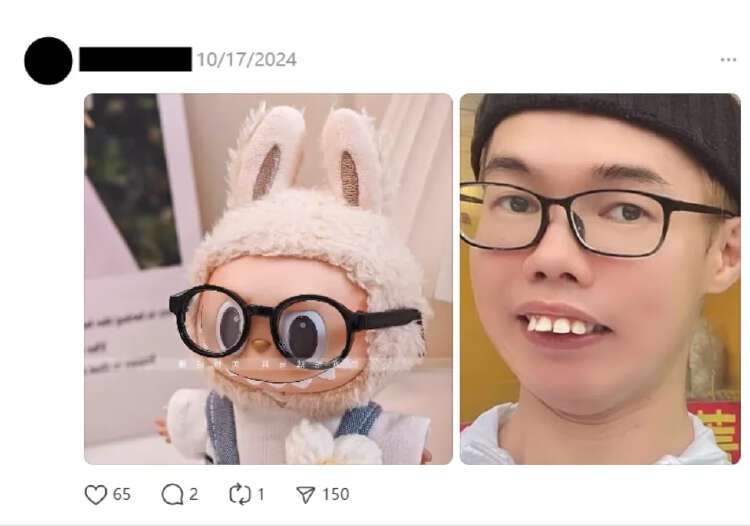 Ex-Taiwanese AV Actor Looks So Much Like Labubu That Some Fans Of The ...