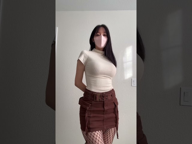 가을 스타킹 룩북 Korean Girl Stockings Look | Nestia