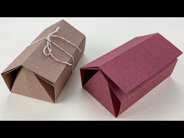 Origami Gift Box｜DIY Roof Gift Box Tutorial | Nestia