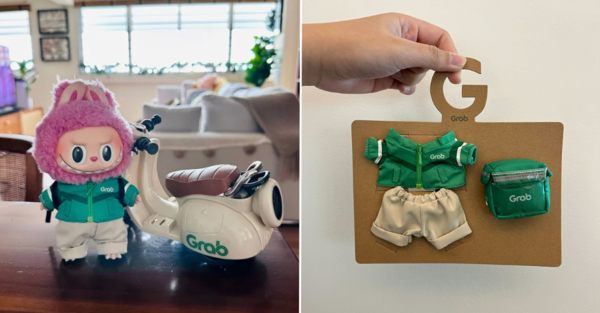 Grab Singapore Unveils Adorable Mini Uniforms That Labubu Dolls Can Wear | Nestia