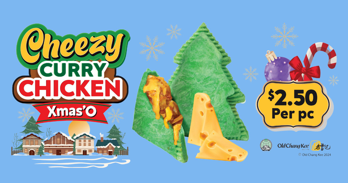 Old Chang Kee’s New Cheesy Curry Chicken Xmas’O Puff Available ...