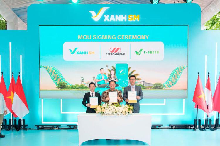 V-GREEN and Xanh SM Indonesia sign MoU with Lippo for comprehensive green ecosystem in Indonesia ...