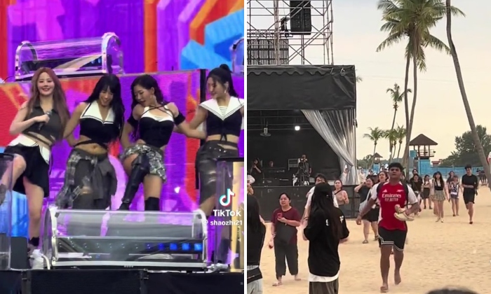Fans at Sentosa music festival miss K-pop group's show after evacuation ...
