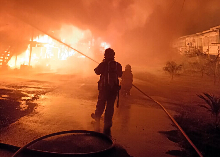 Seven units of Sibu General Operations Force barrack block destroyed in ...