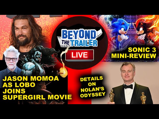 Jason Momoa Lobo Supergirl Movie 2026, Christopher Nolan The Odyssey ...