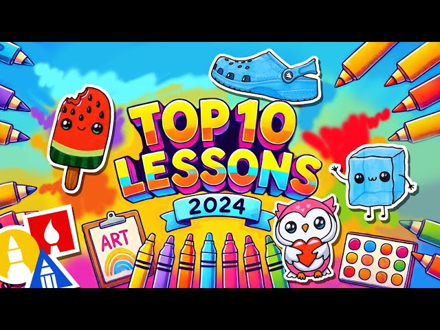 TOP 10 Art Lessons From 2024 | Nestia