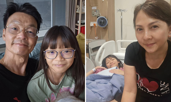 Mark Lee's wife 'touched and heartbroken' when daughter said she could stay in hospital alone ...