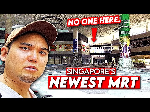 I Visited Singapore’s NEWEST MRT Station | Nestia