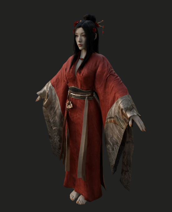 蛇年看"蛇图"！3D区博主《黑神话：悟空》超美红依同人图分享 | Nestia