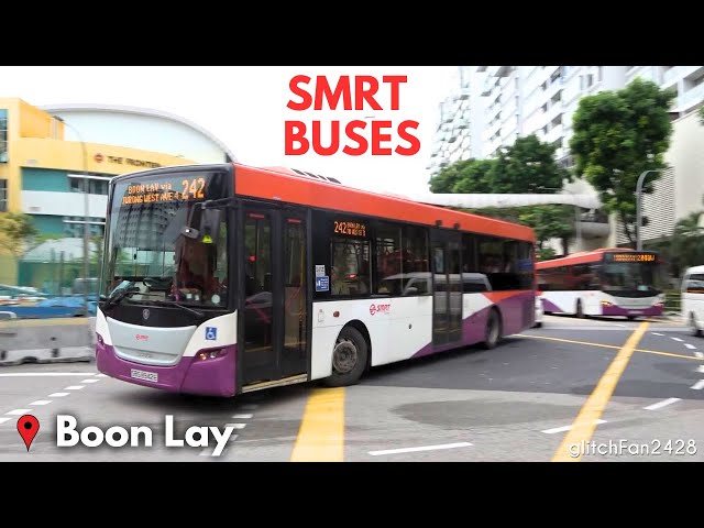 The Strange Sight of SMRT Jurong Package Buses at Boon Lay... | Nestia