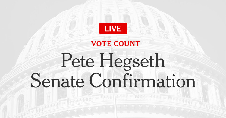 How Each Senator Voted to Confirm Pete Hegseth as Secretary of Defense | Nestia