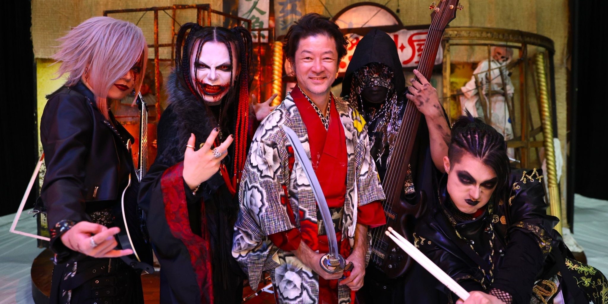 'Shogun' actor Tadanobu Asano stars in Japanese metal band DEVILOOF's ...