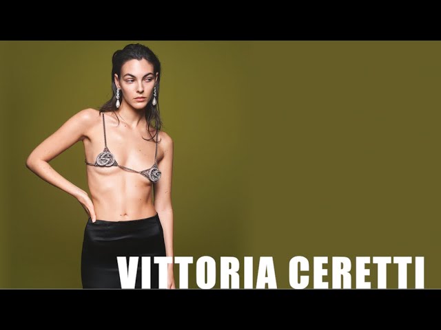 VITTORIA CERETTI Best Model Moments SS 2025 - 4K | Nestia