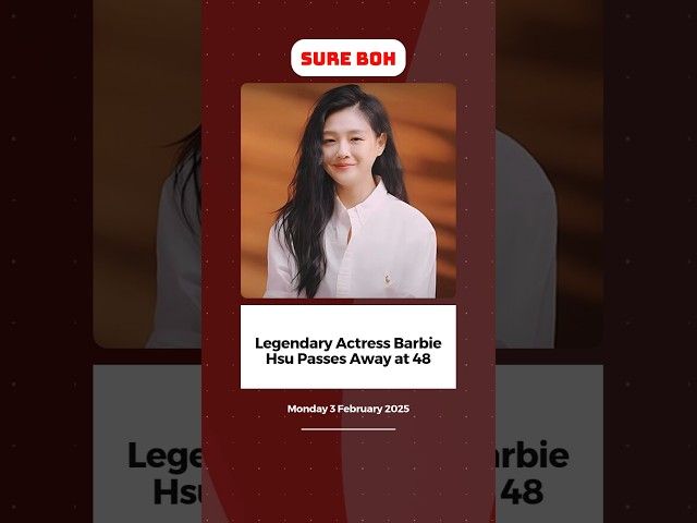 Legendary Actress Barbie Hsu Passes Away at 48 | Nestia