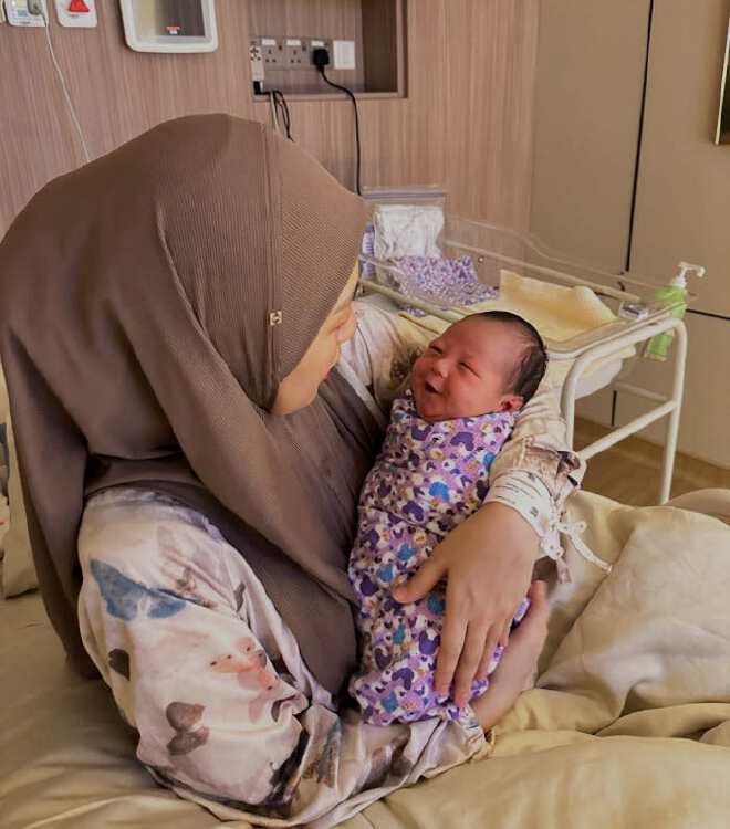 A magical birthday gift as Maryam You Na-rae welcomes son on her own birthday | Nestia