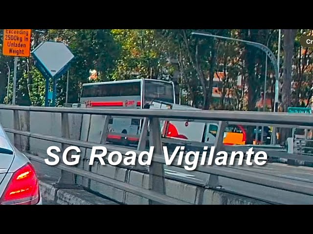 Choa Chu Kang Way accident btw lorry and smrt bus at the cross junction ...