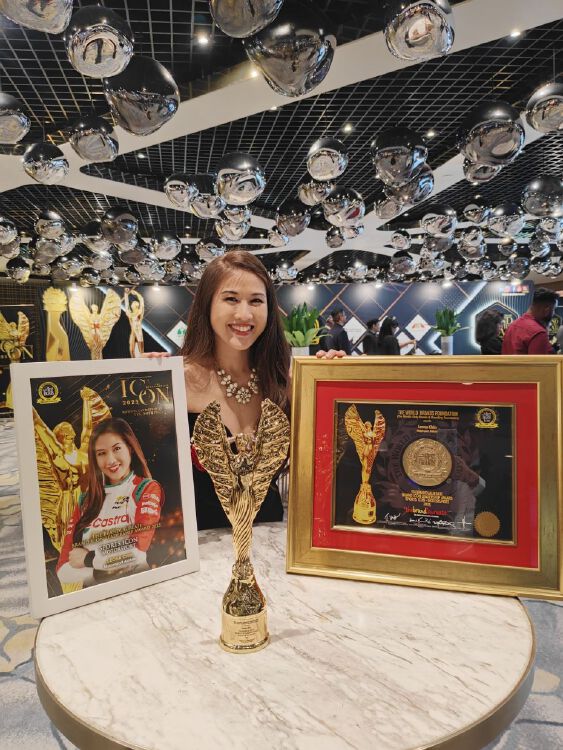 Malaysian racer Leona Chin named sports icon at 2025 BrandLaureate Awards | Nestia