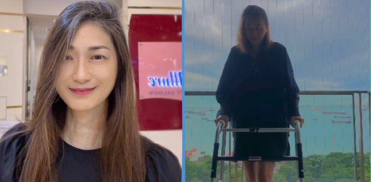 Former Actress Carole Lin Suffers Severe Leg Injury after Missing Step ...