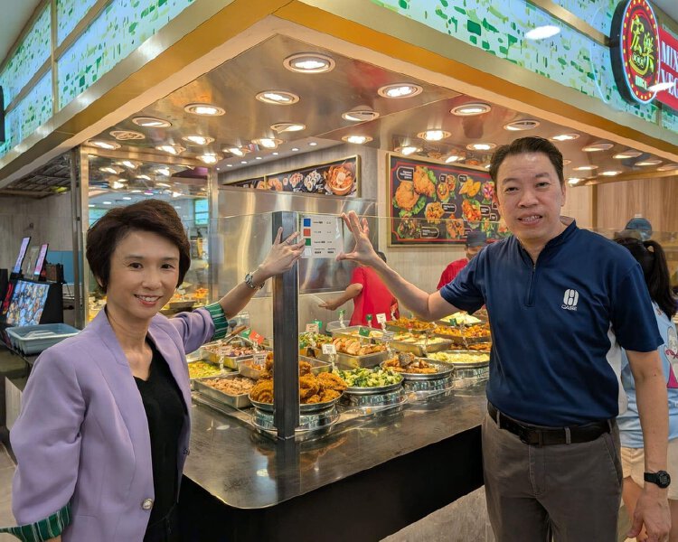 Koufu launches initiative in cai fan stalls to have a colour-coded ...