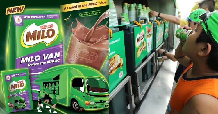 The iconic Milo Van beverage is now available in supermarkets | Nestia