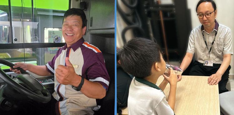 Vigilant SBS Transit Bus Captain Rescues Young Boy Walking Alone on ...