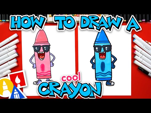 How To Draw A Cool Crayon | Nestia