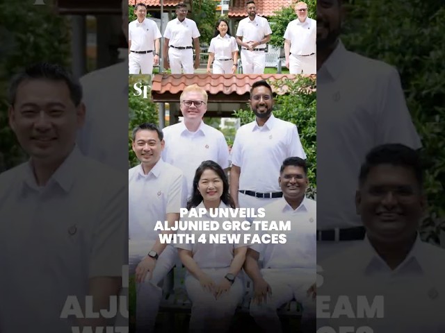 PAP unveils 4 new faces for WP-held Aljunied GRC | GE2025 | Nestia