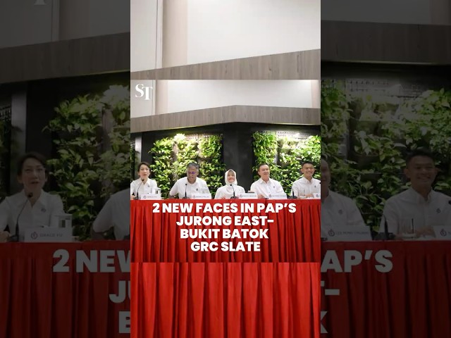 2 new faces in PAP’s Jurong East-Bukit Batok GRC slate helmed by Grace ...