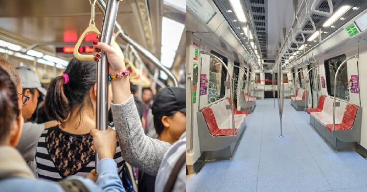 NETIZEN SHARES HER “TIPS” ON HOW TO “SNATCH” A SEAT INSIDE THE MRT | Nestia