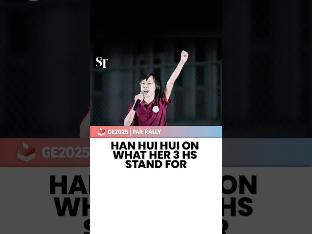 PAR's Han Hui Hui on what her 3 Hs stand for | GE2025 | Nestia