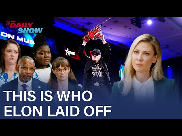 Meet the DOGE Layoff Victims That Elon Musk Deemed Wasteful | The Daily ...