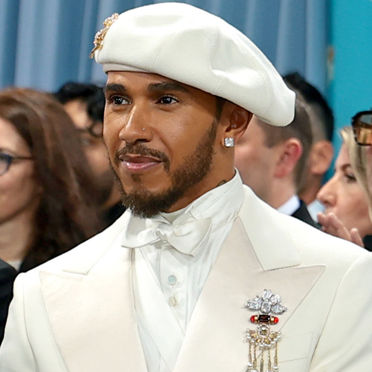 Formula 1’s Lewis Hamilton Gets Hearts Racing With Met Gala 2025 Red ...