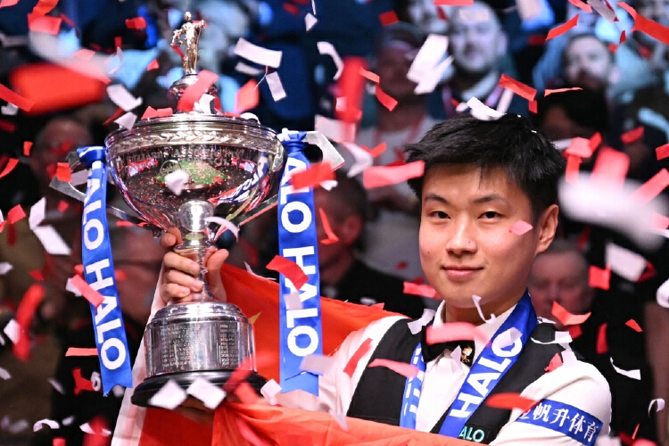 ‘The Cyclone’ Zhao Xintong makes history as China’s first World Snooker champion | Nestia