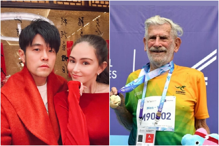 Jay Chou’s 90-year-old grandpa-in-law wins gold and two silver medals ...