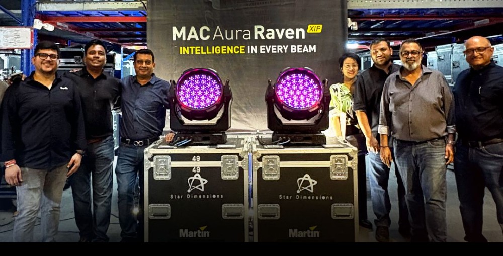 India’s Star Dimensions Takes Delivery of Asia’s First Martin MAC Aura ...