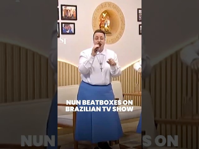 Nun goes viral for beatboxing on Brazilian TV show | Nestia