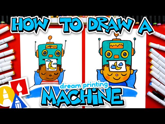 How To Draw A Dream Printing Machine | Nestia