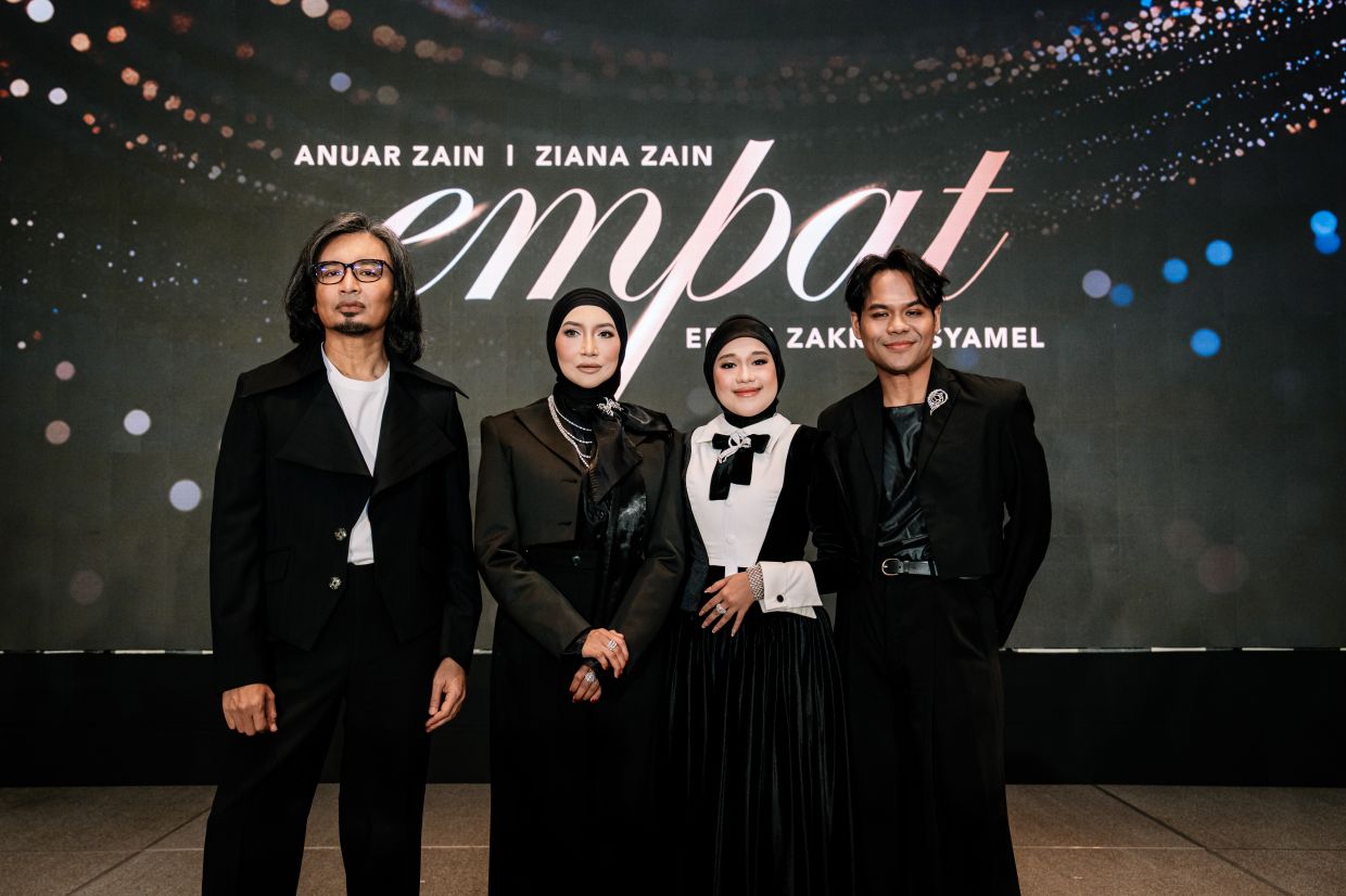 Empat is the name - Malaysian music legends team up with family members to become music's new ...