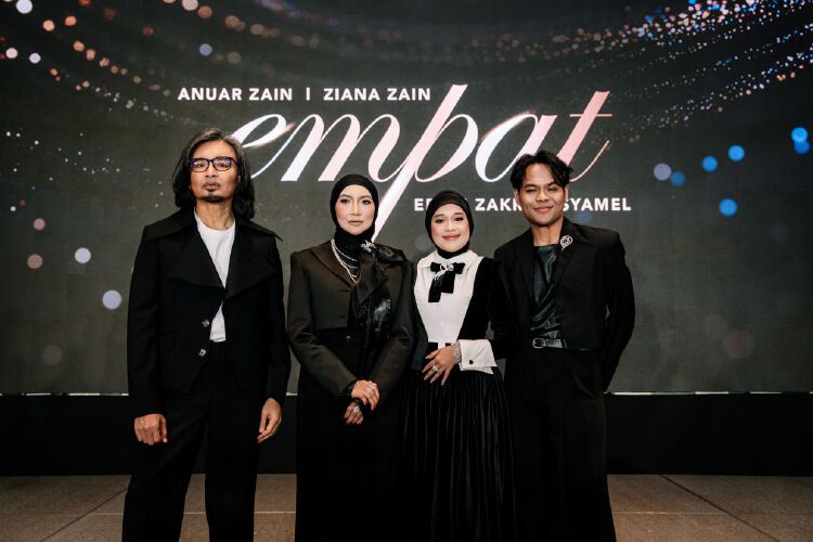 Empat is the name - Malaysian music legends team up with family members to become music's new ...