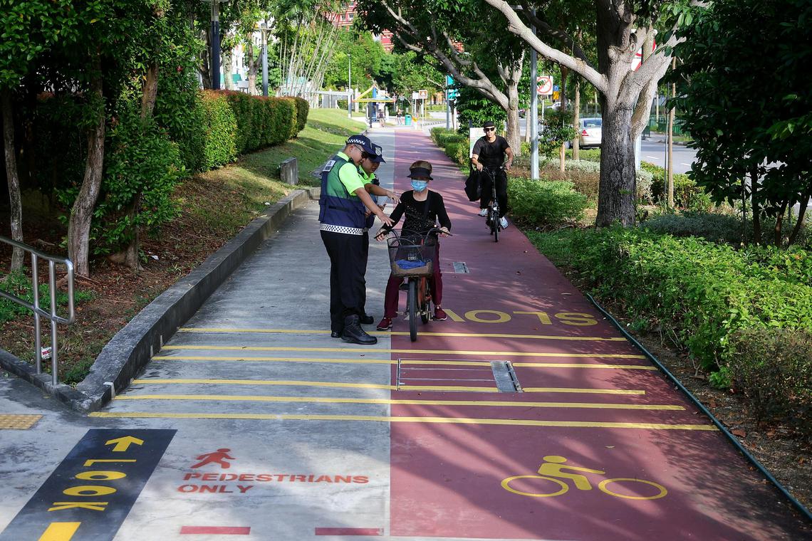 Pedestrian-only path rules to be enforced reasonably; focus on errant ...