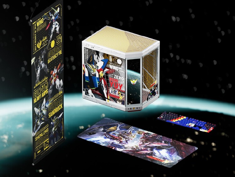 HYTE 推出《新机动战记高达 W》30 周年纪念 IP 联名产品四件套 | Nestia