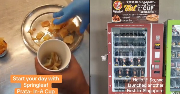 Now you can get Springleaf prata in a cup - with curry - from a vending ...
