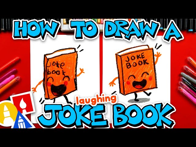 How To Draw A Laughing Joke Book | Nestia