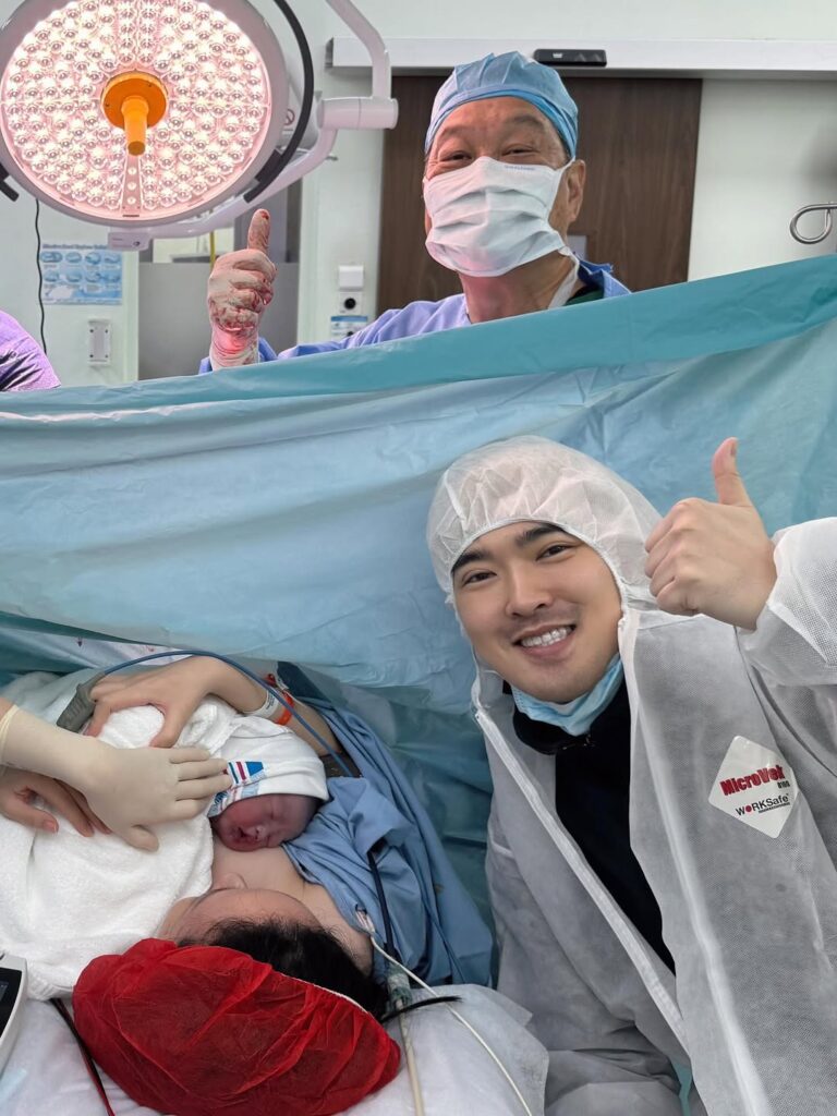 Singapore TV Host Lee Teng and Taiwanese Wife Welcome Rainbow Baby ...